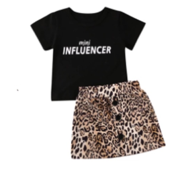Kharis Little Kloset | Matching Sets | Mini Influencer Skirt Set | Poshmark